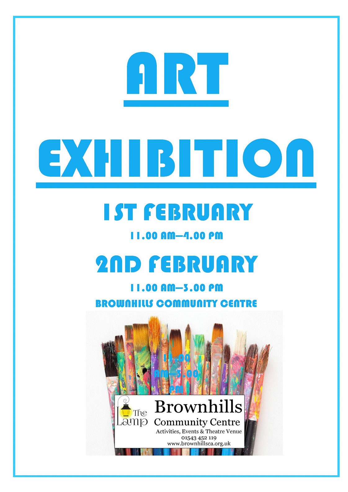 Exhibition of local artists work at Brownhills Community Centre this ...